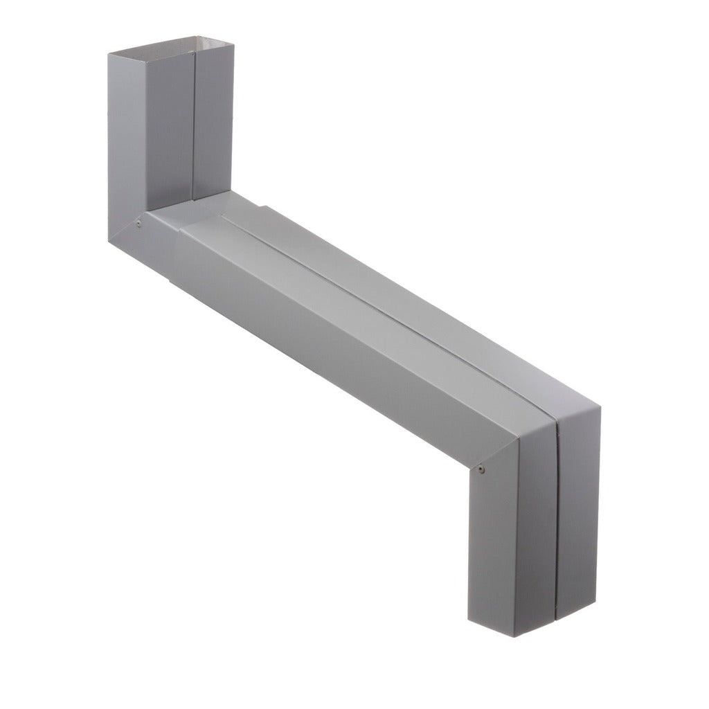 Rectangular Downpipe Offset 100mm X 50mm Colorbond Colours - Adjustabl ...