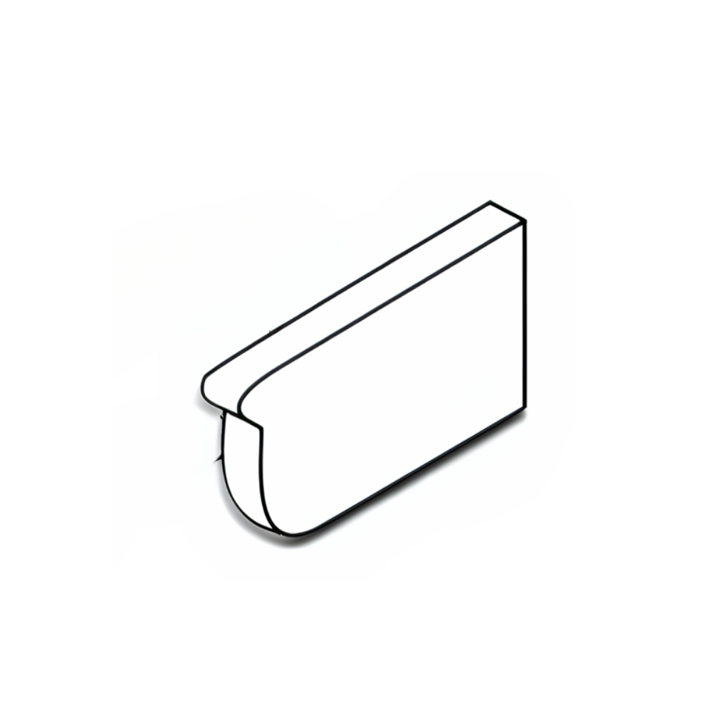 Quad Gutter 150mm Hi Front Stop End - Left Colorbond Colours – Online ...