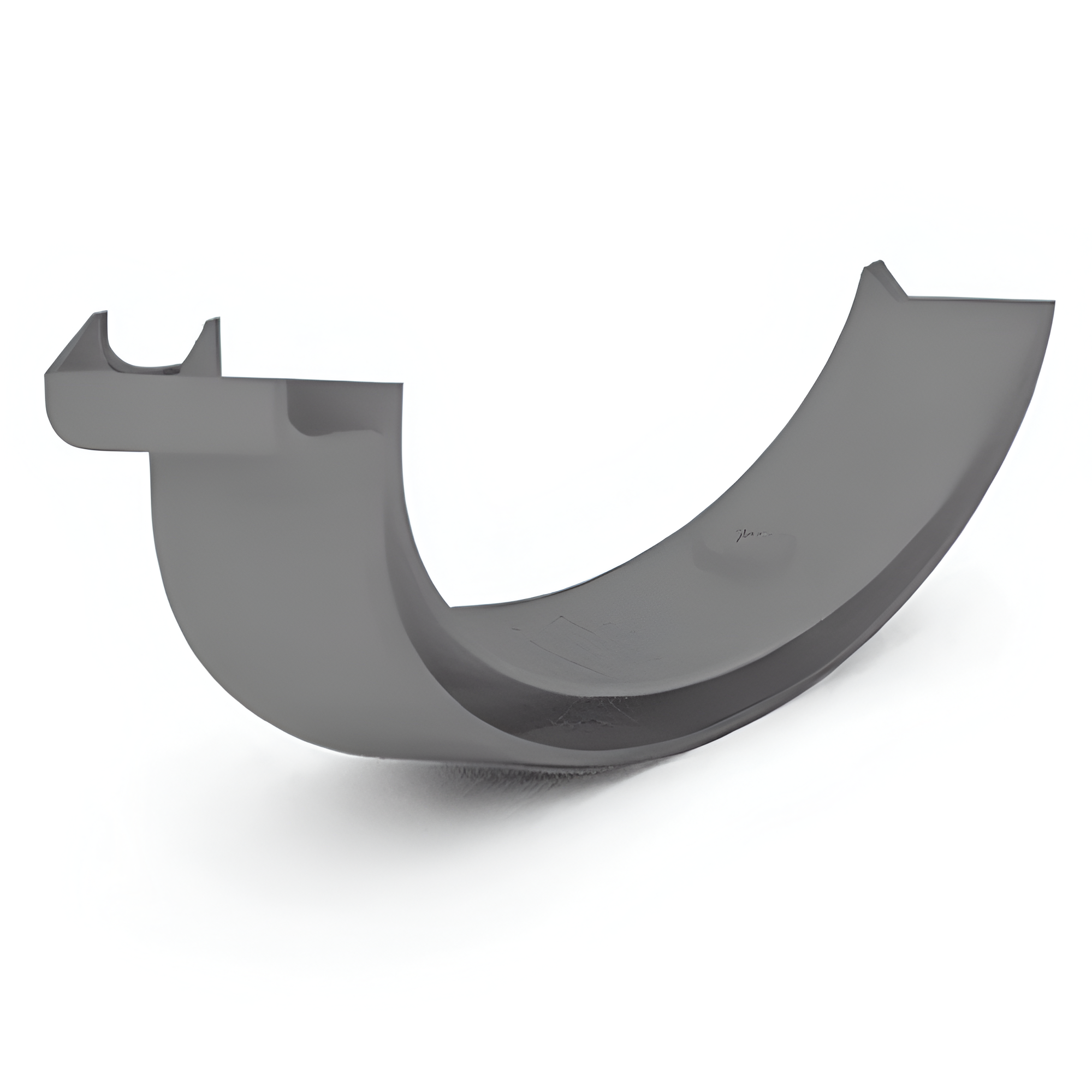 Half Round Flat Back Gutter 150mm 2 Piece Case External Corners 90 Deg ...