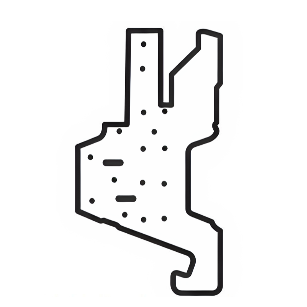 Novaline Fascia Hip Rafter Bracket Zincalume – Online Steel Australia