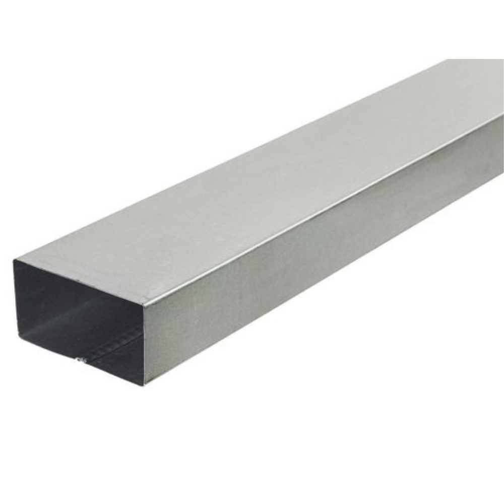 Rectangular Downpipe 0.55 Guage 100mmx75mm 2400mm Length Painted ...